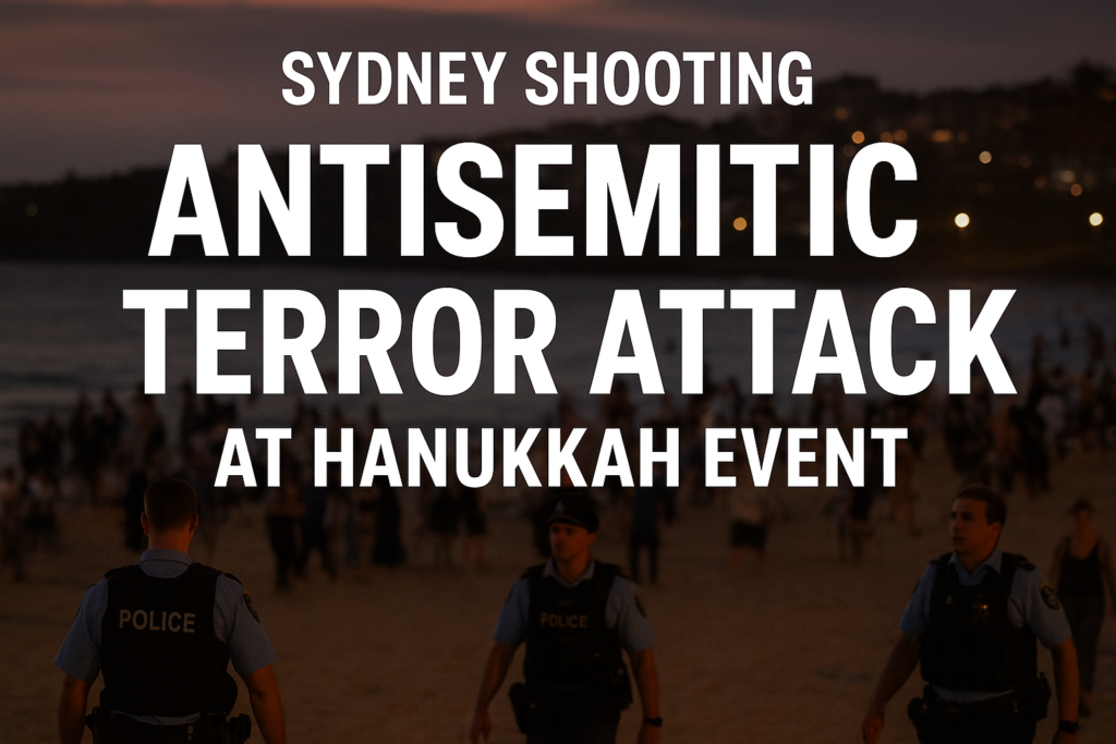 Sydney Bondi Beach Shooting: Antisemitic Terror Attack During Hanukkah ...